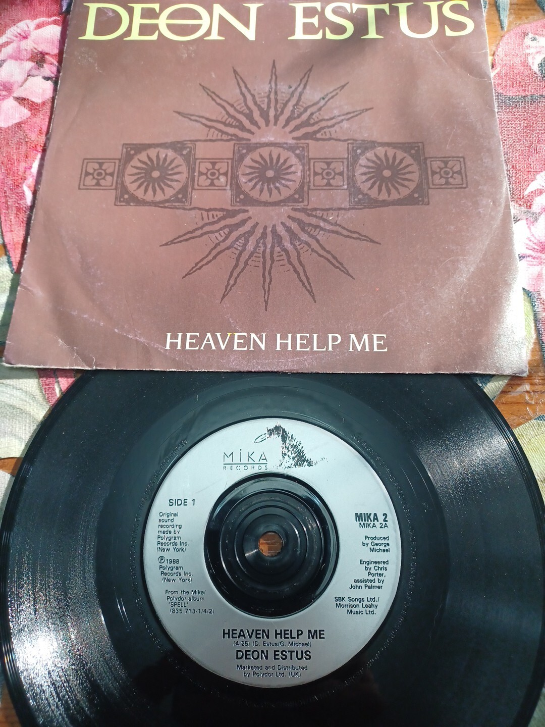 Deon Estus – Heaven Help Me Mika Records 871 538-7 Pic/Sleve Vinyl ...