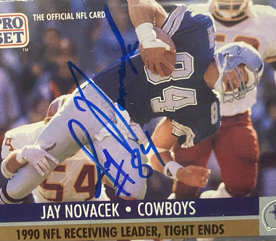 JAY NOVACEK Authentic Autograph Beckett 1991 Pro Set On-card Auto ...