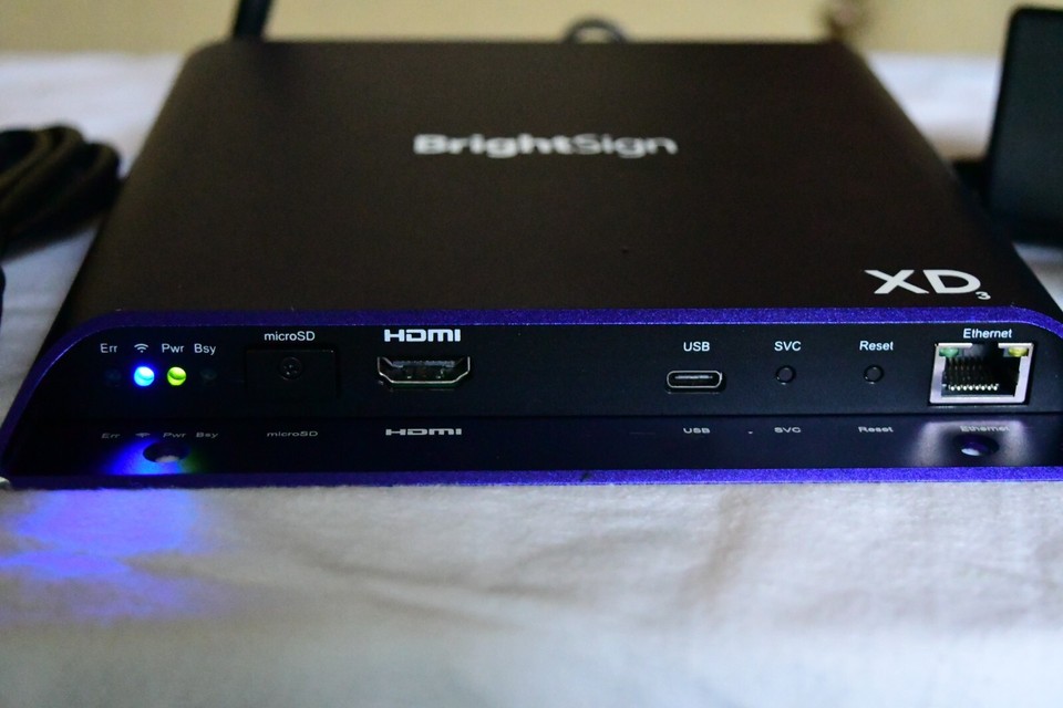 Brightsign XD1033 Digital Design Display Media Player XD3 w cables w5c1 ...