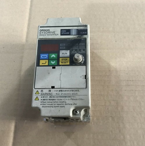 ONE Inverter Omron 3G3JV-A2002 0.2KW 220V USED tested | eBay