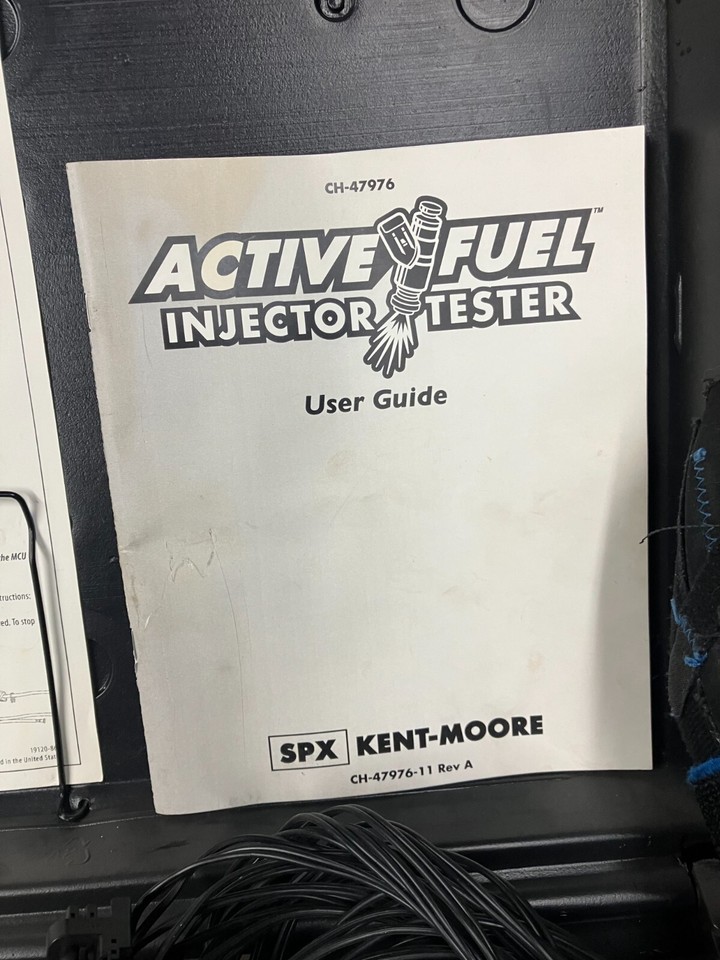 CH-47976 SPX Kent Moore Active Fuel Injector Tester with Fuel ...