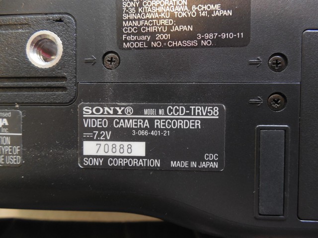 Sony Handycam CCD-TRV58 Hi-8 Analog Camcorder for sale online | eBay