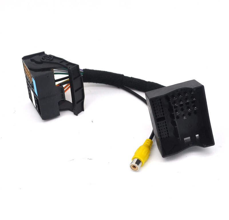 COMPOSITION QUADLOCK RCA Camera RETROFIT ADAPTER For VW SKODA RNS RCD ...