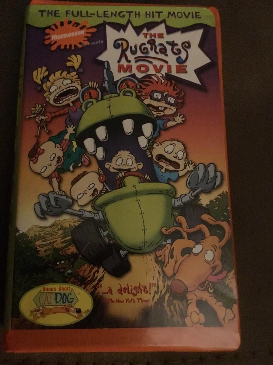 Catdog Vhs The Rugrats Movie VHS And Rugrats Tommy Troubles VHS Lot