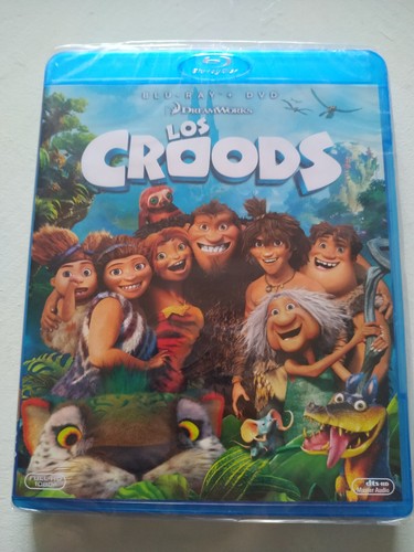 Los Croods Dreamworks - Blu-Ray + DVD + Extras Espagnol Anglais Neuf Am ...