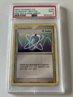 2004 Pokemon EX VS Seeker Trainer Fire Red Leaf Ref 100/112 PSA 9 | eBay