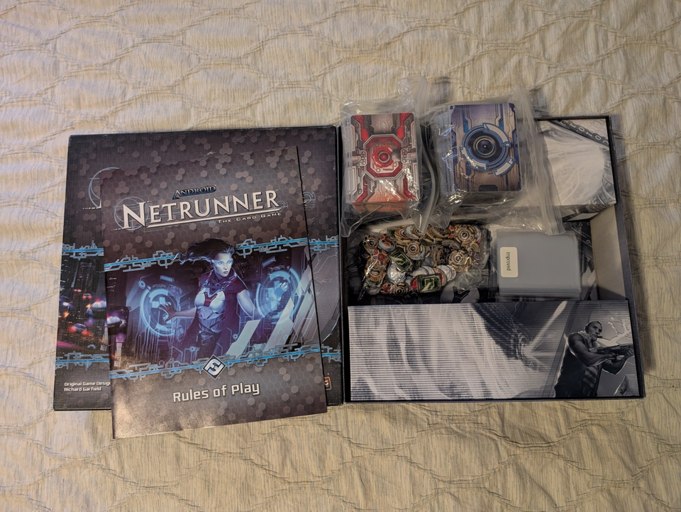 Android: Netrunner (Fantasy Flight Games, 2012) Complete CIB - Sleeved ...