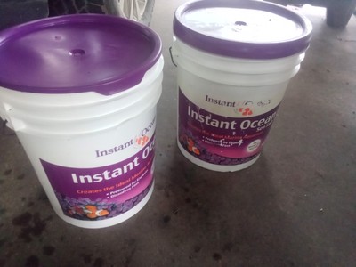 Instant Ocean Sea Salt 48 lb Bucket for making 160 gallons | eBay