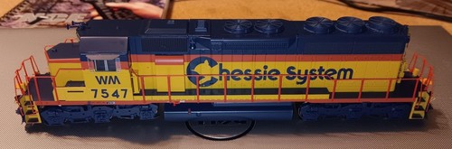 HO Scale Athearn Ready to Run Chessie SD40 With Factory Installed DCC ...