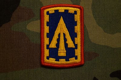 Authentic US Army 108th ADA Brigade Colored DRESS Class A Sew On ...