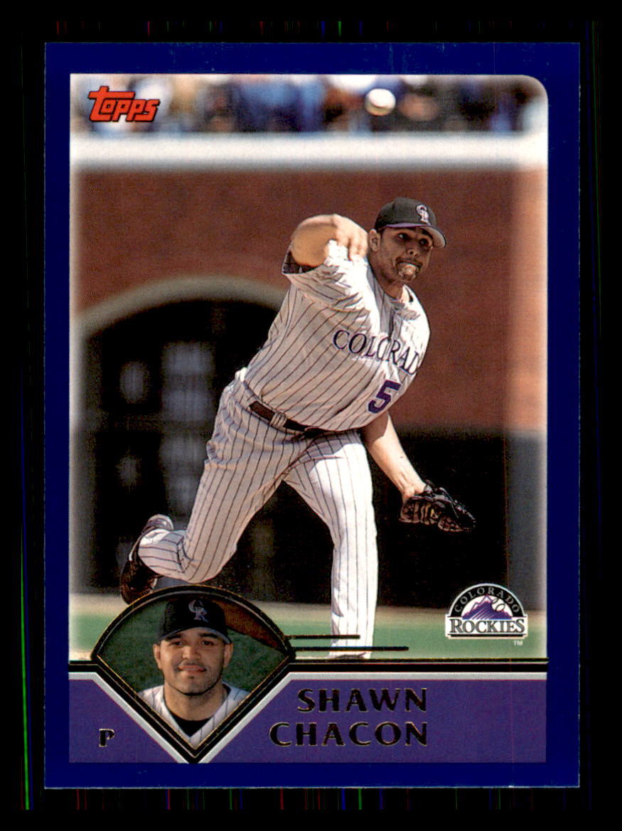 2003 Baseball Topps Shawn Chacon Colorado Rockies #248 | eBay