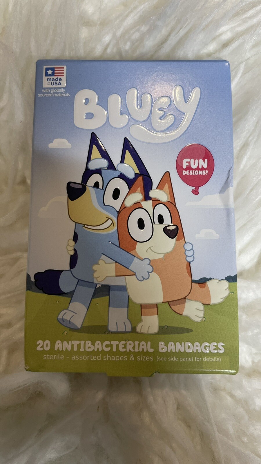 New Bluey Bandages 20 Antibacterial Bandages | eBay