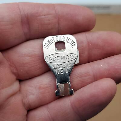 Ademco Keyswitch Key 507-227 Formed Key High Security USA Made NOS | eBay