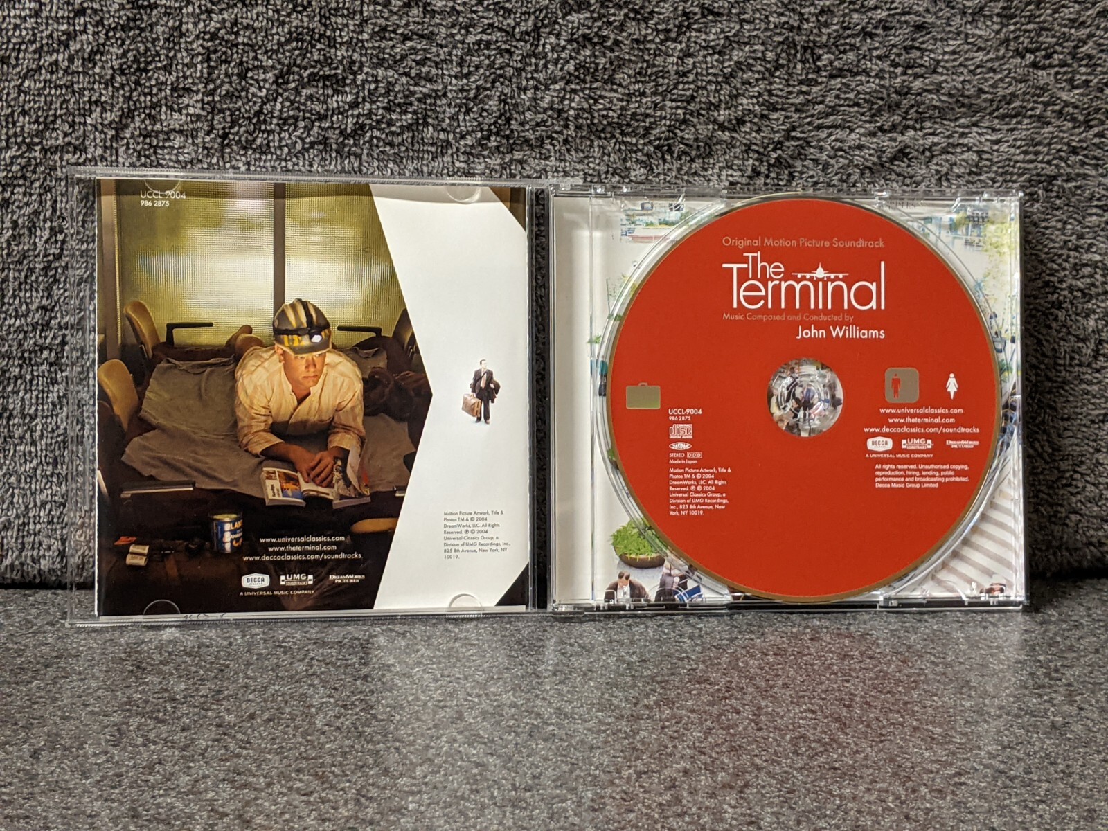 THE TERMINAL - RARE OOP CD SOUNDTRACK - JOHN WILLIAMS - FREE SHIPPING ...