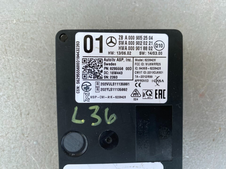 Mercedes Blind Spot Radar Sensor Module A0009052504 OEM | eBay