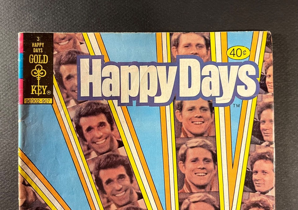 Happy Days Gold Key comic book lot # 3, 4, and 6 1979 Fonzie The Fonz ...