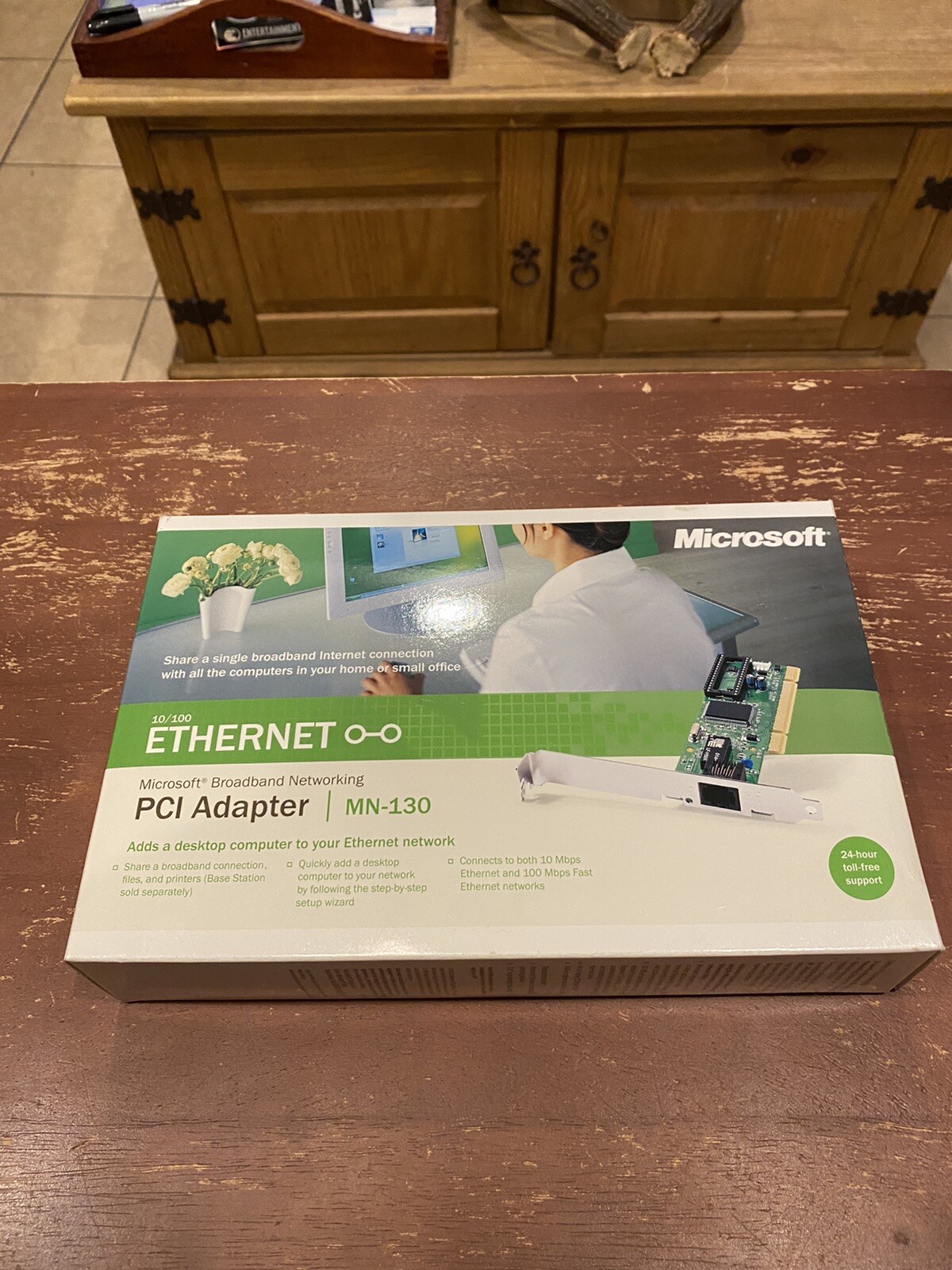 Sealed Microsoft Ethernet PCI Adapter MN-130 10/100 Broadband ...