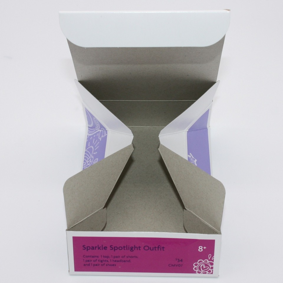 American Girl 2015 Sparkle Spotlight Outfit EMPTY Clothing Accessory ...