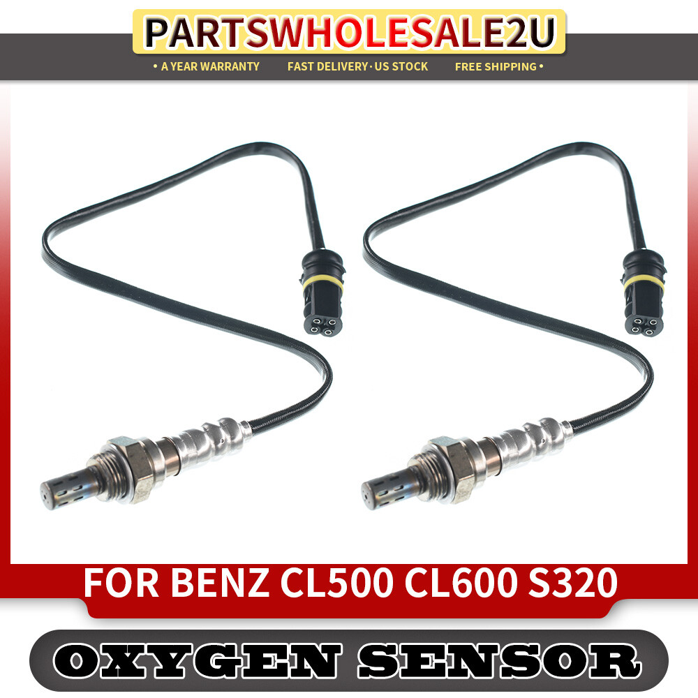 Set of 2 O2 Oxygen Sensor for Mercedes-Benz CL500 CL600 S320 S420 S430 ...
