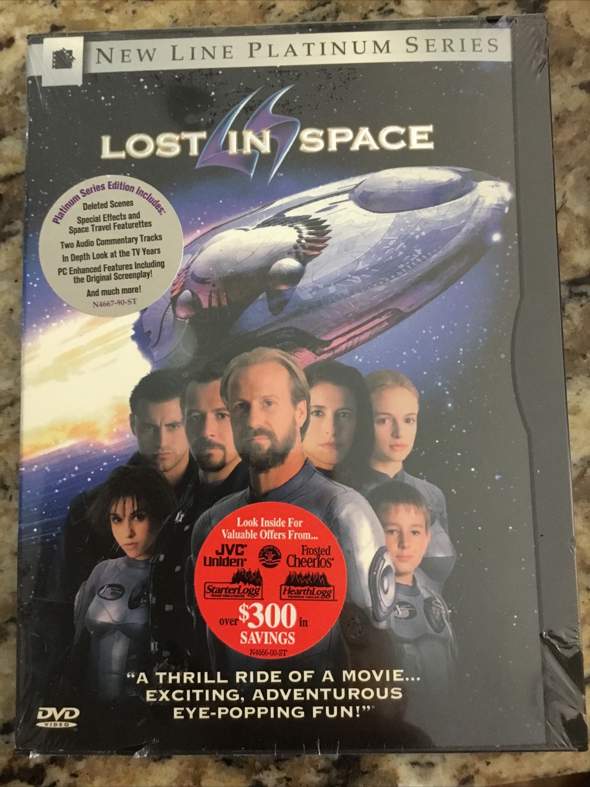 LOST IN SPACE DVD MOVIE NEW LINE PLATINUM SERIES FILM PICTURE Sealed | eBay