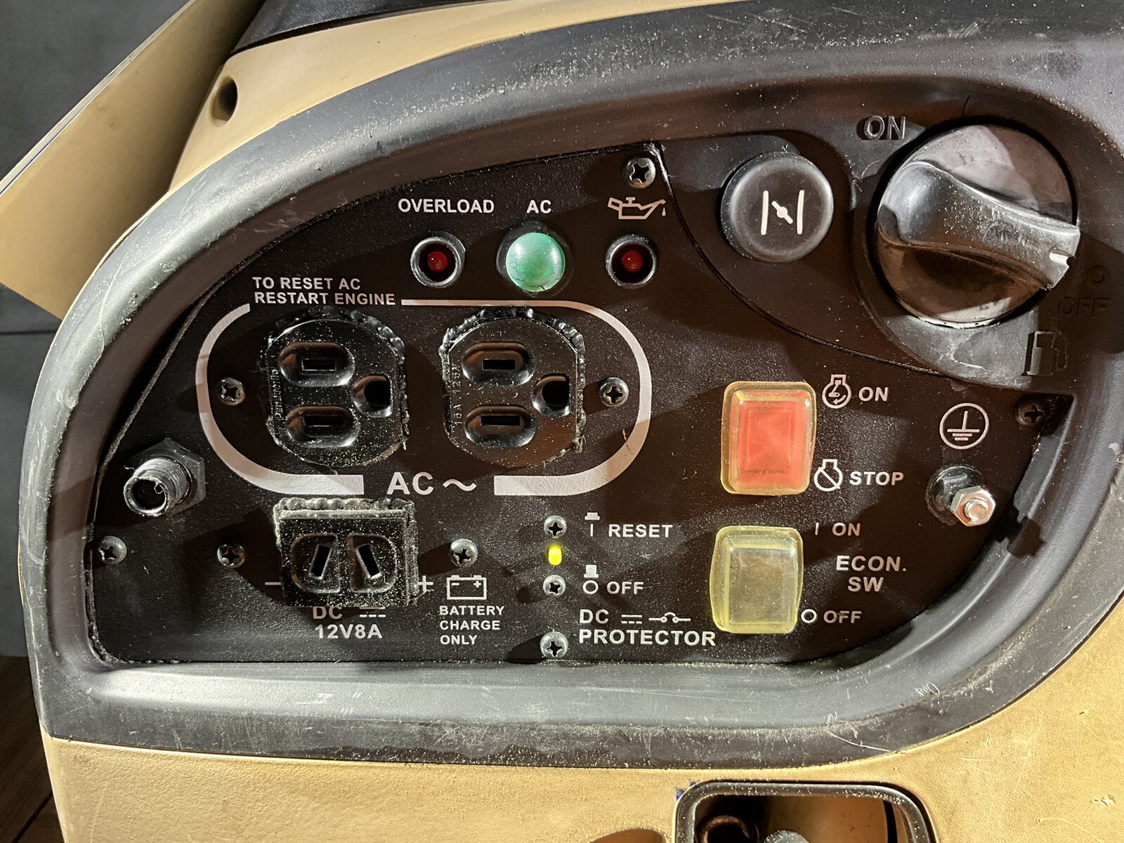 Ini Power IntelliGEN Flex-Fuel Generator IG1000-ICMF 49 Hours w/ Tool ...