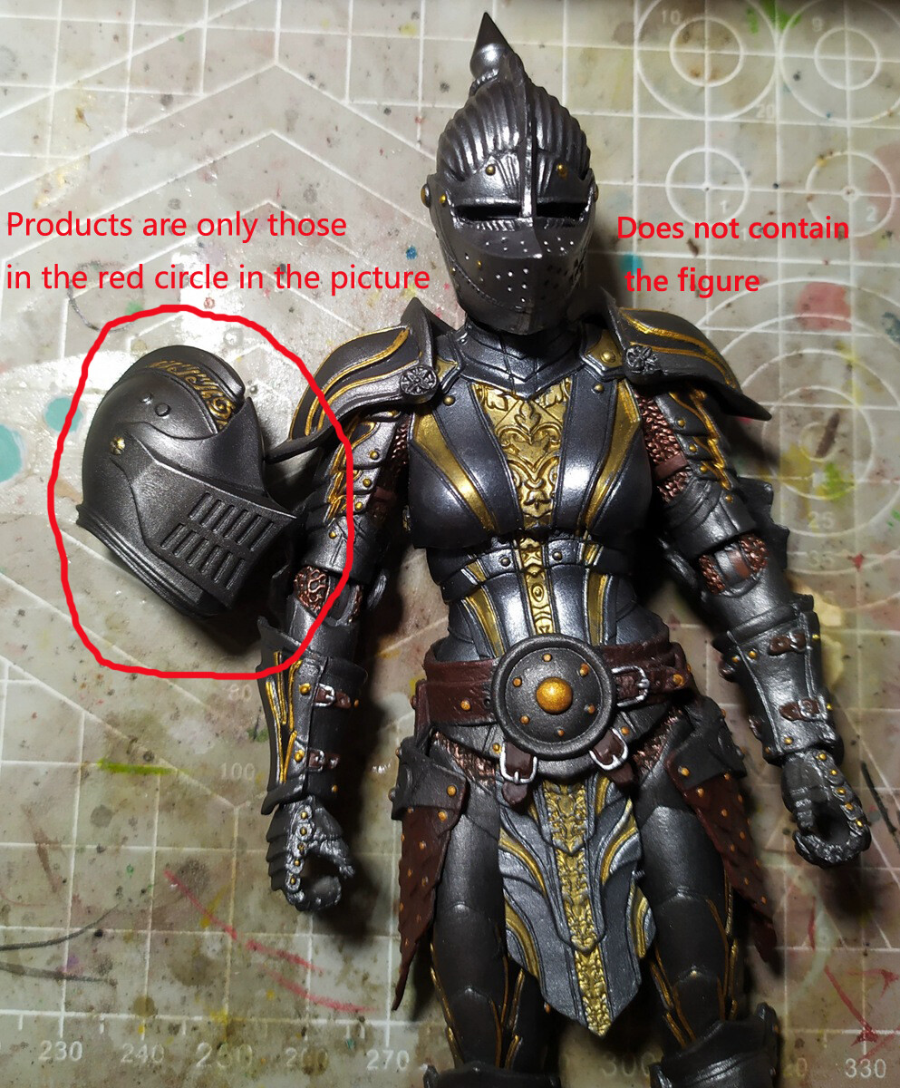 1/12 Mythic Legions Fit Knight Dark Souls Helmet G-Ver Head Sculpt NO ...