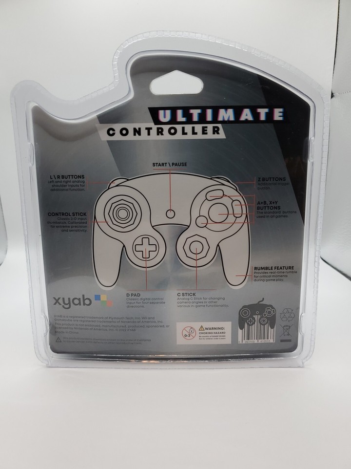 Atomic Purple Nintendo GameCube Controller Wii / U / Switch Controller ...