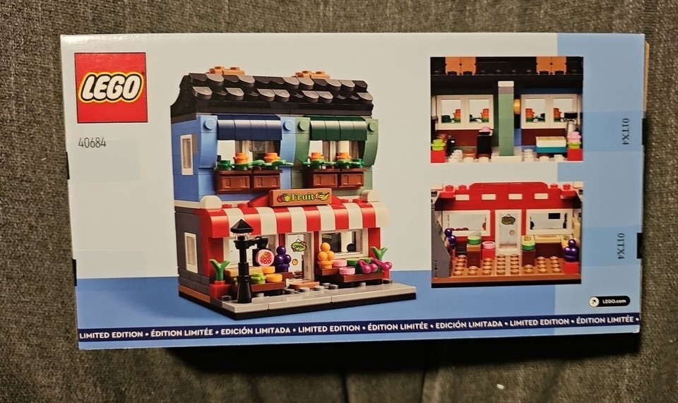 Lego 40684 Fruit Store GWP SET Limited Edition NEW Sealed | eBay