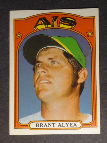 1972 Topps Brant Alyea #383 Athletics NM/MT | eBay