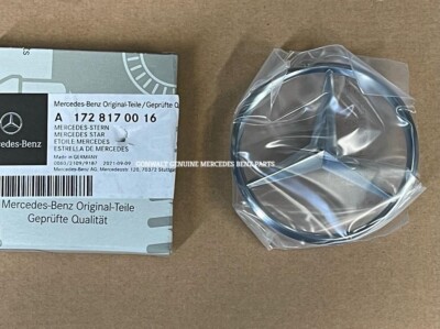 OEM 1728170016 Genuine Mercedes Benz R172 SLK Rear Trunk Boot Emblem ...