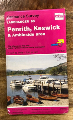 Penrith, Keswick, Ambleside: Sheet 90 (OS Landranger Map) - Ordnance ...