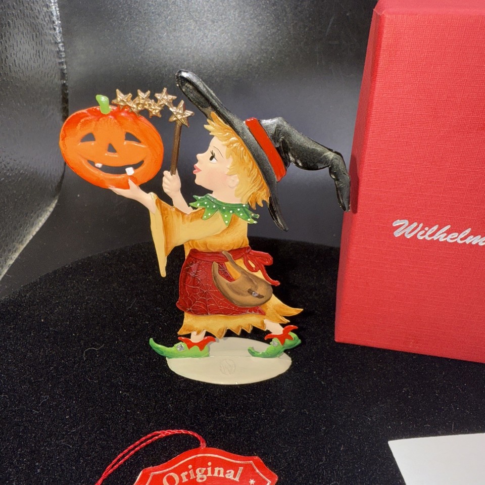 Wilhelm Schweizer “Halloween Magic” -SO21 Standing Figurine, Pristine ...