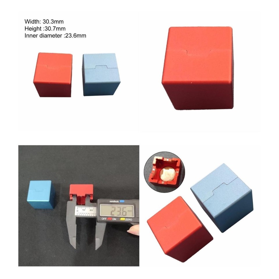 Billiards Chalk Box Chalk Box For 23.5mm Chalk Easy Installation And ...