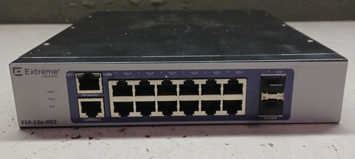 Extreme Networks 210-12p-GE2 Ethernet Switch | eBay