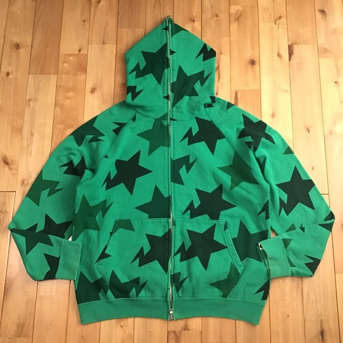 Shibuya limited color BAPE STA full zip hoodie APE STAR A Shibuya limited color BAPE STA full zip hoodie APE STAR A