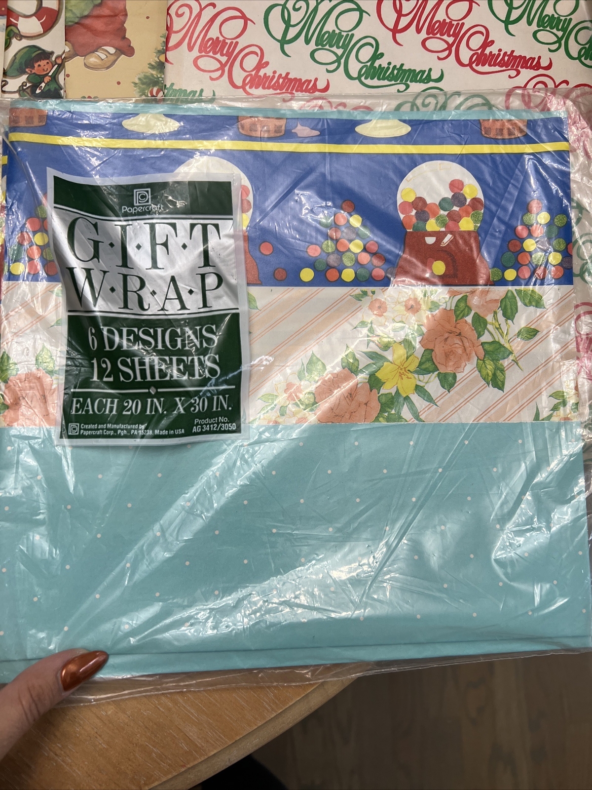 Vintage Wrapping Paper Full Promo Sheets Lot | eBay