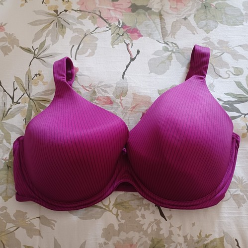 George Ladies Style R7055X Purple Nylon Underwire Bra Size 42 DD | eBay