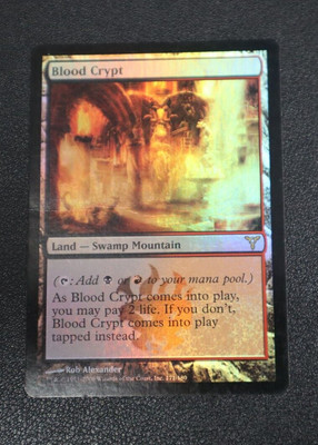 MTG Blood Crypt [Dissension] (171/180) Foil *DAMAGED* | eBay