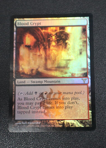 MTG Blood Crypt [Dissension] (171/180) Foil *DAMAGED* | eBay
