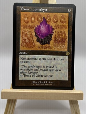 x1 Thorn of Amethyst BRO RETRO BRR MTG 123/126 RARE SCHEMATIC M/NM | eBay