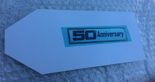 Ford Falcon FG 50th Anniversary G6 G6E Turbo bood lid BADGE emblem ...