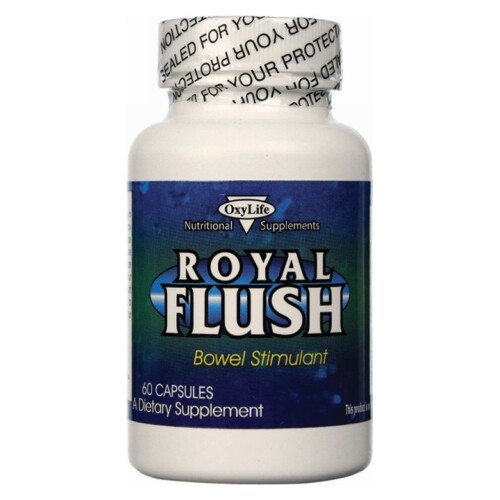 Royal Flush Stimulant Intestinal 60 Gélules Par Oxylife Produits | eBay