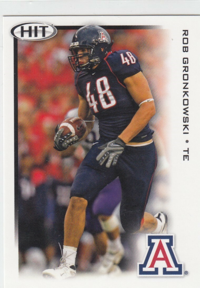 2010 Rob Gronkowski Sage Hit ROOKIE CARD #84 - Tampa Bay Buccaneers ...