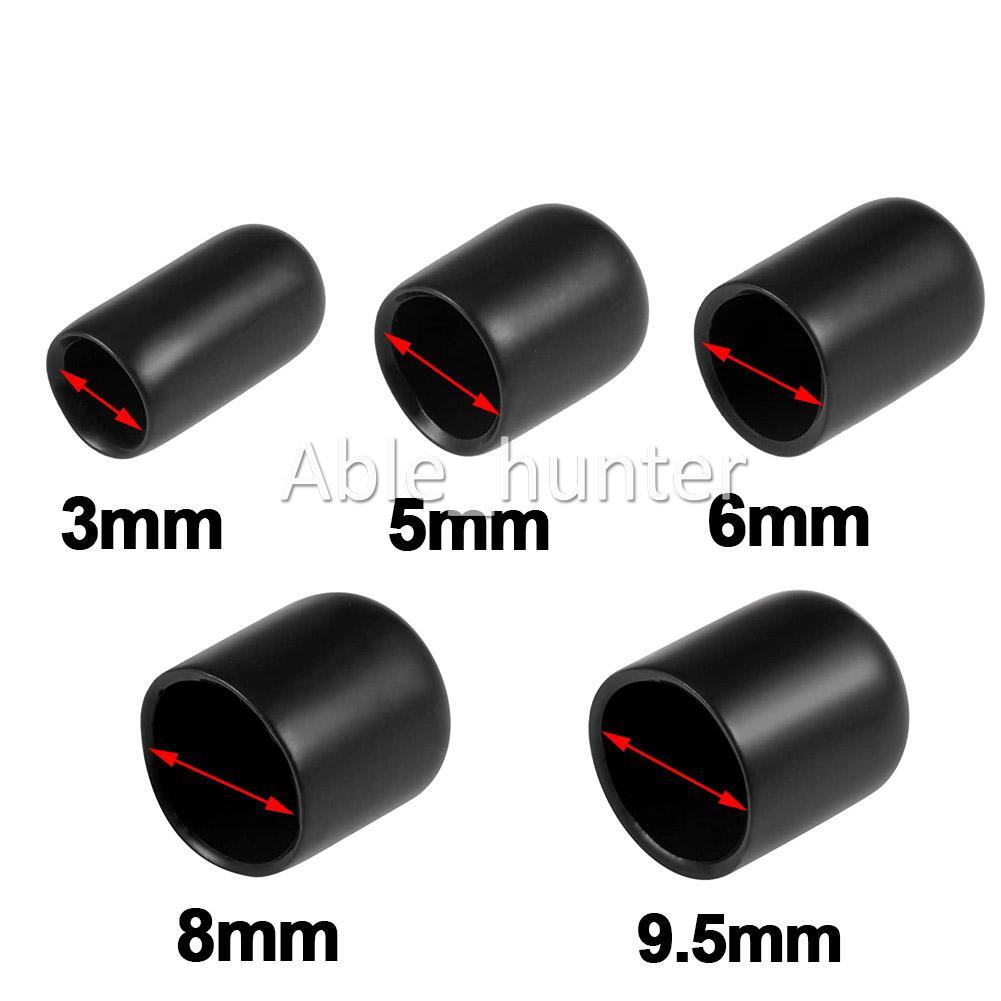Vinyl Rubber Round End Cap Cover for Pipe Plastic Tube Hub Thread ...
