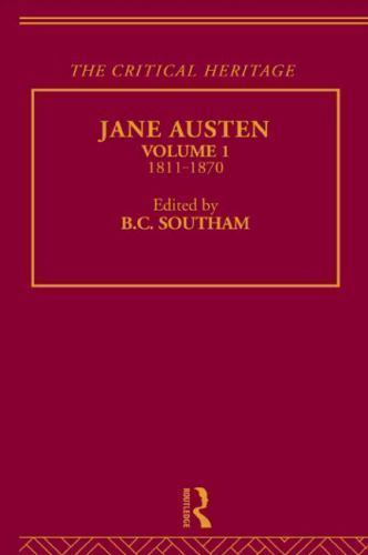 Jane Austen : 1811-1870, Paperback by Southam, B. C. (EDT), Brand New ...