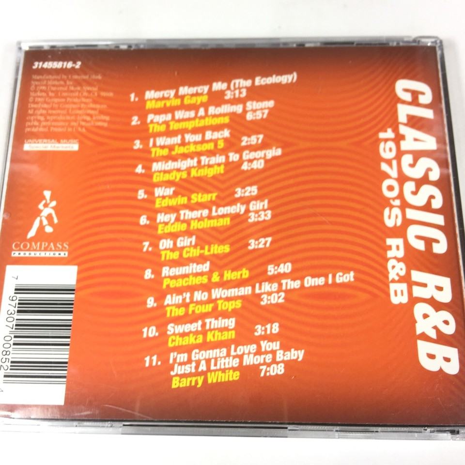 Classic R&b - 1970's R&b - AUDIO CD | eBay