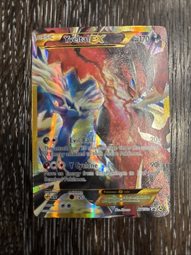 Yveltal EX XY150a Full Art Ultra Rare Pokemon XY Black Star Promo | eBay
