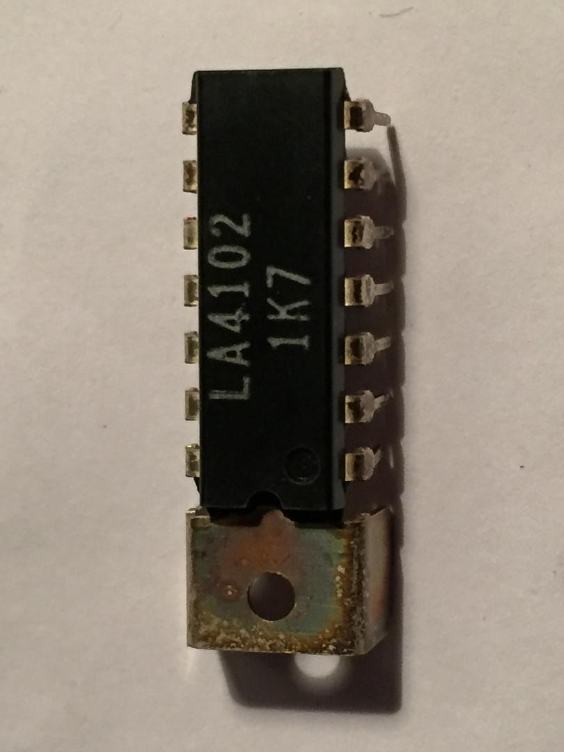 LA4102 14P DIP IC with heat sink | eBay
