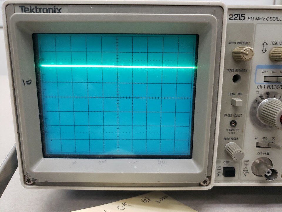 Tektronix 2215 60MHz Analog Oscilloscope (78-241-12) | eBay