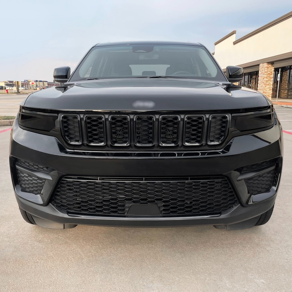 Chrome Delete Blackout Overlay for 2022+ Jeep Grand Cherokee Lower Lip ...